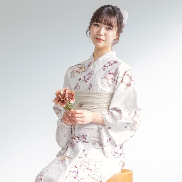 ソウビエン（SOUBIEN）/浴衣2点セット　レディース（浴衣＋帯）