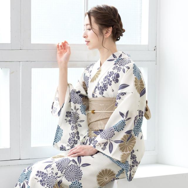 マクレ（Ma．cle’）/浴衣2点セット レディース （浴衣＋帯）