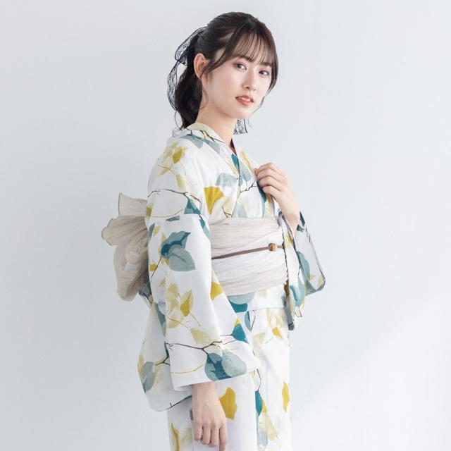 ソウビエン（SOUBIEN）/【新二部式】浴衣3点セット レディース（浴衣・帯・伊達締め）