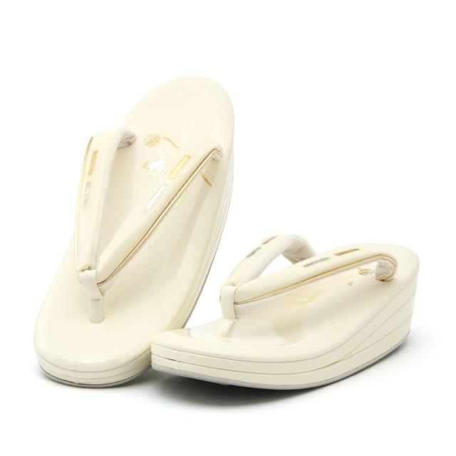 ソウビエン（SOUBIEN）/草履 単品 レディース 三枚芯 猫柄らでん