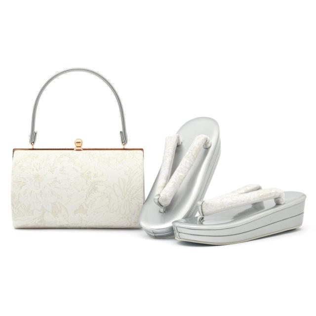 【NEW】ソウビエン（SOUBIEN）/草履バッグセット レディース 二枚芯 フリーサイズ