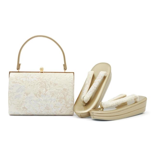 【NEW】ソウビエン（SOUBIEN）/草履バッグセット レディース二枚芯 フリーサイズ