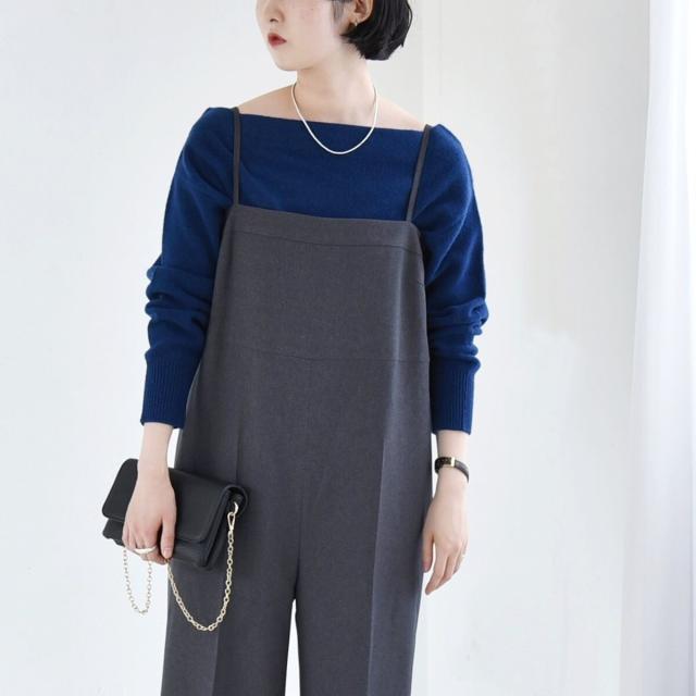 カランシエル（quaranciel）/quaranciel:〈手洗い可能〉キャミ ワイド サロペット（セットアップ対応）