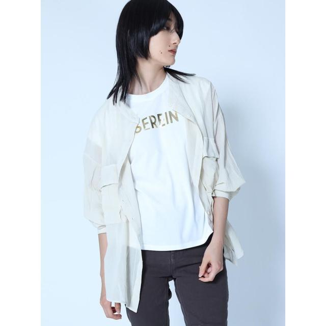 ラシュッド（LASUD）/フラップポケットコットンブラウス