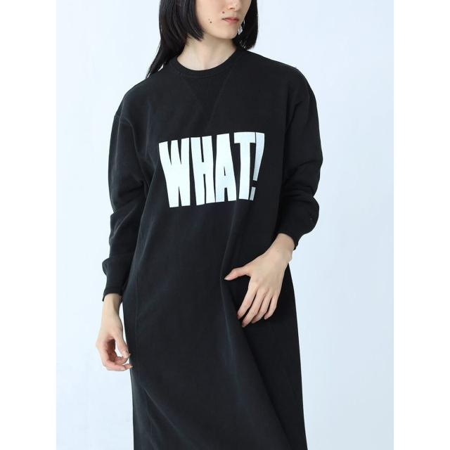 ラシュッド（LASUD）/ニットロゴワンピース