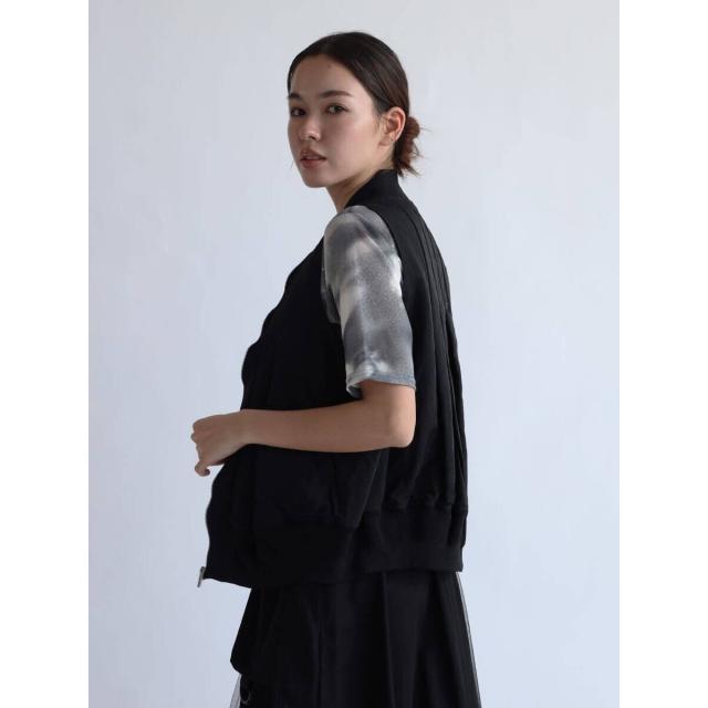 ラシュッド（LASUD）/MA−1タックデザインベストの通販はau PAY