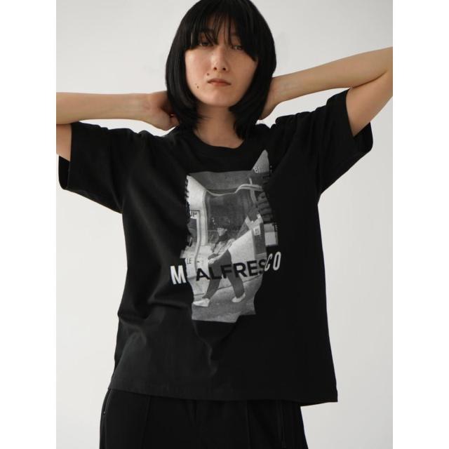 ラシュッド（LASUD）/グラフィックプリントベーシックTEE