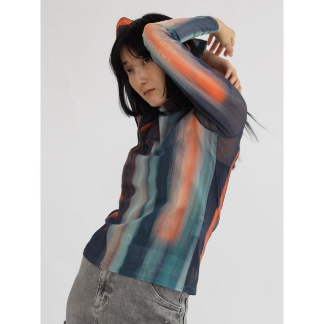 ラシュッド（LASUD）/ムラ染めシアーチュールインナー