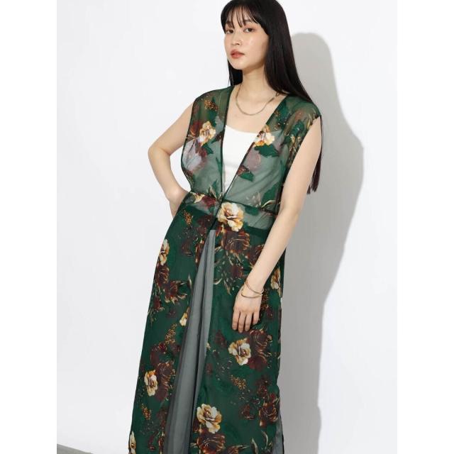 ラディエイト（RADIATE）/ヴィンテージフラワープリントワンピース