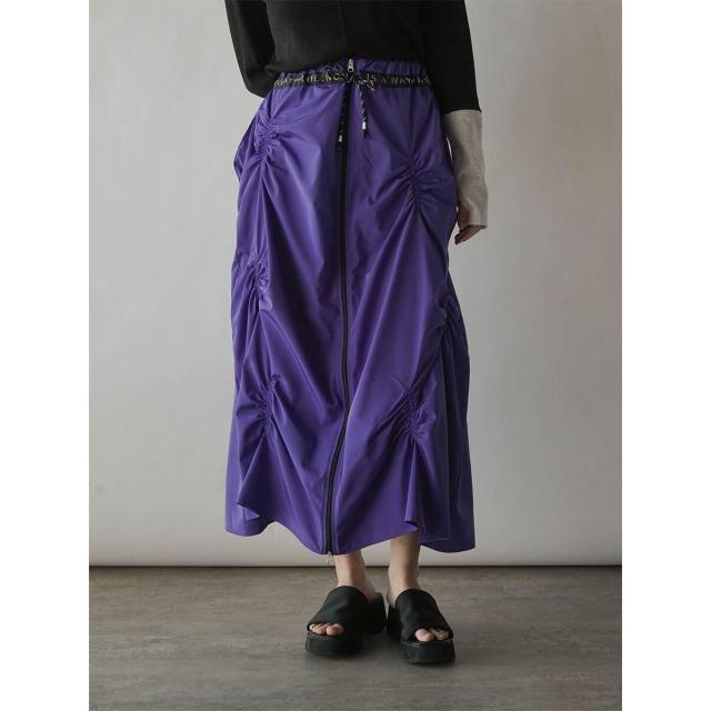 ラディエイト（RADIATE）/ランダムギャザーWジップスカート