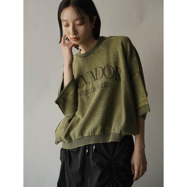 ラディエイト（RADIATE）/ケミカルウォッシュロゴプルオーバー