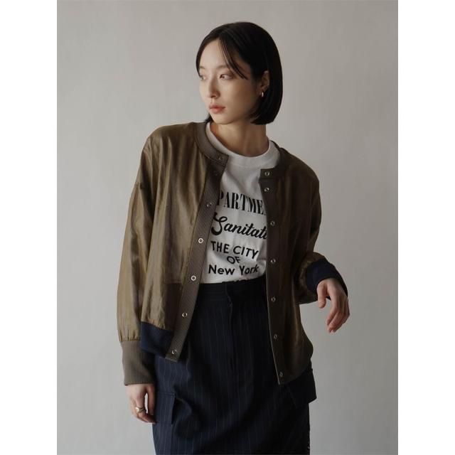 ラディエイト（RADIATE）/バイカラーヘムシアーブルゾン