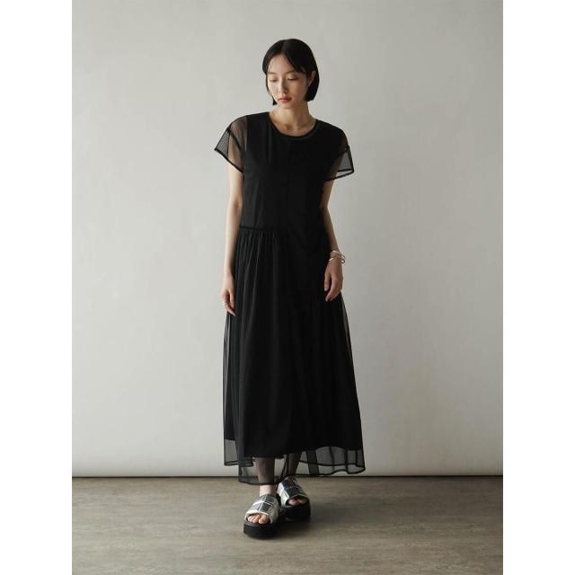 ラディエイト（RADIATE）/切替デザインシアーワンピース