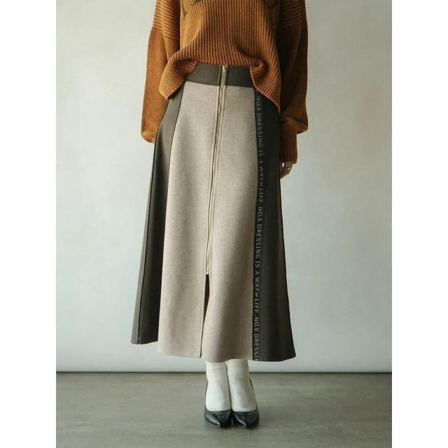 ラディエイト（RADIATE）/メルトンジップフレアスカート