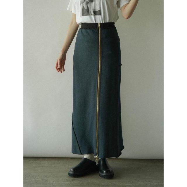 【NEW】ラディエイト（RADIATE）/ボアスウェットバックテキスト配色ジップスカート