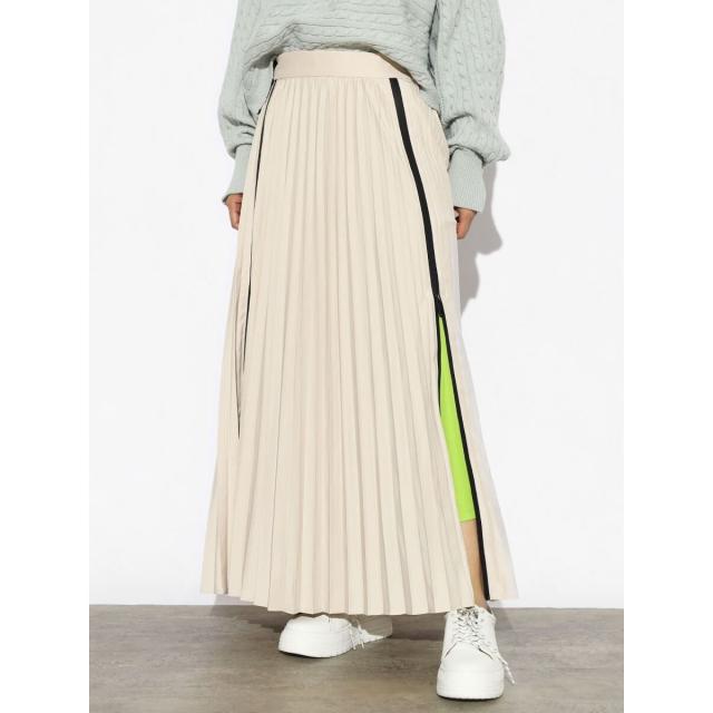 スコットクラブ（SCOTCLUB）/ファスナースリットプリーツスカート