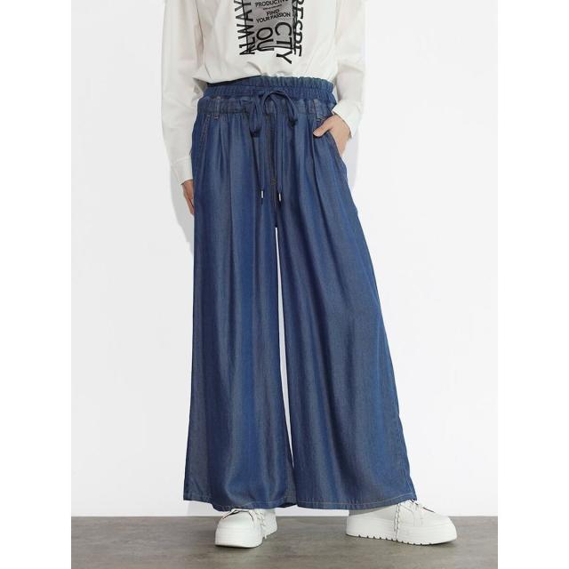 スコットクラブ（SCOTCLUB）/テンセルワイドデニムパンツ