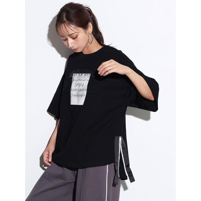 スコットクラブ（SCOTCLUB）/エンボス箔ロゴサイドジップTEE