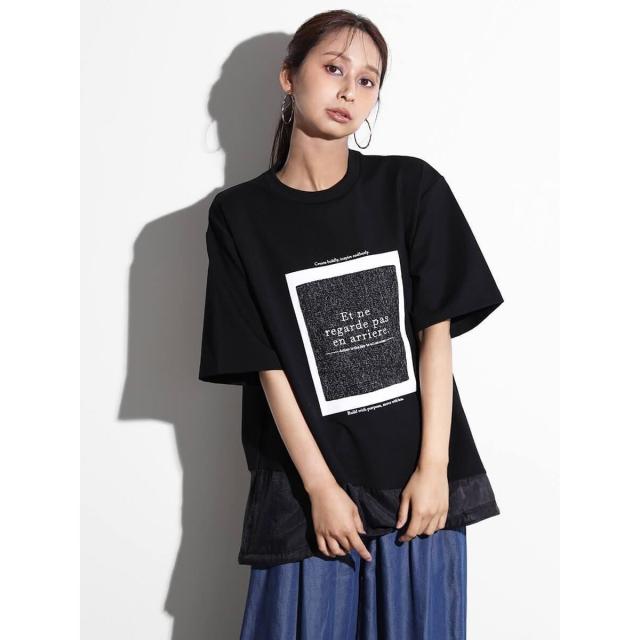 スコットクラブ（SCOTCLUB）/ツイードパッチプルオーバー