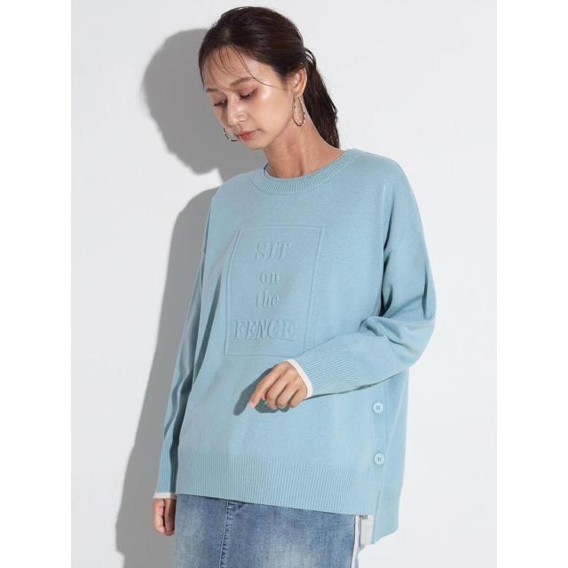 スコットクラブ（SCOTCLUB）/エンボスロゴニットプルオーバー