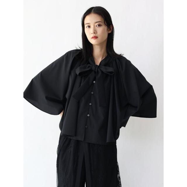 レジル（resil）/フレアスリーブボウタイブラウス