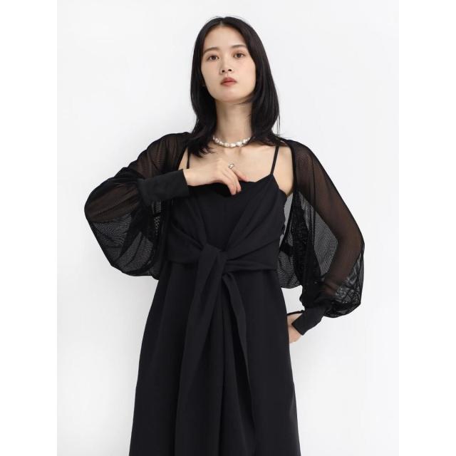 レジル（resil）/ドルマンスリーブショートボレロ