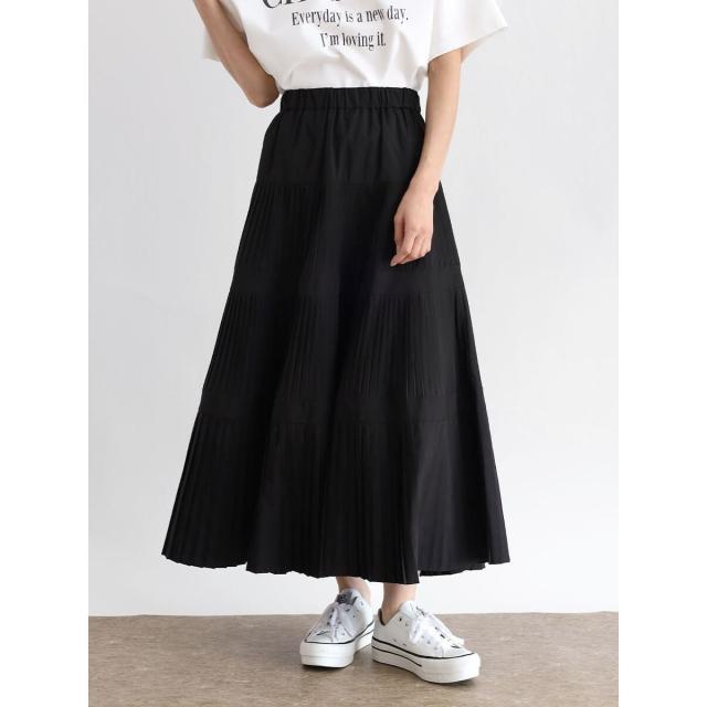クローブ（CLOVE）/デザインプリーツスカート