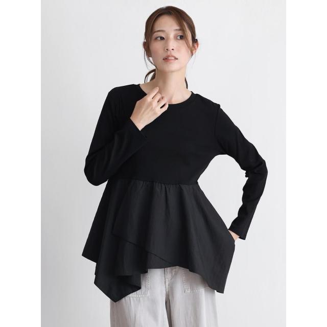 クローブ（CLOVE）/裾フリルデザインプルオーバー