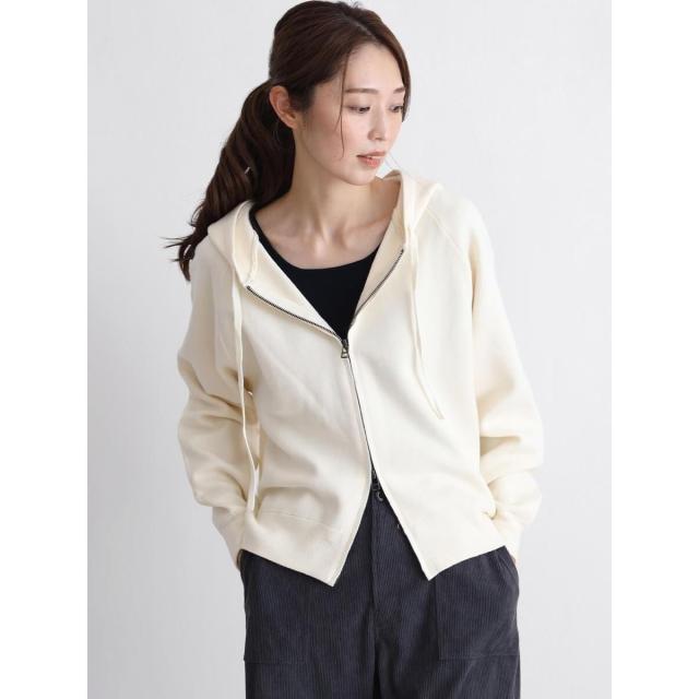 クローブ（CLOVE）/ジップアップニットフーディー