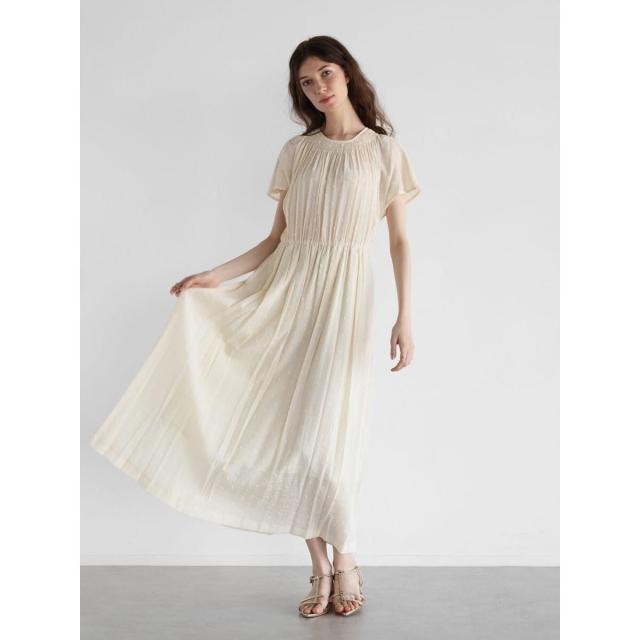 ヴァン（Vin）/楊柳ドビードットワンピース