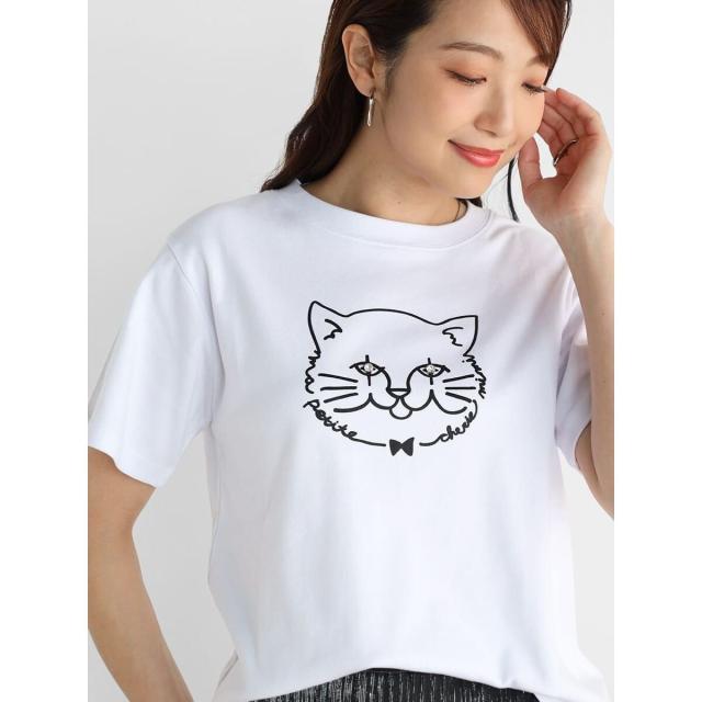ヴァン（Vin）/CATプリントTシャツ