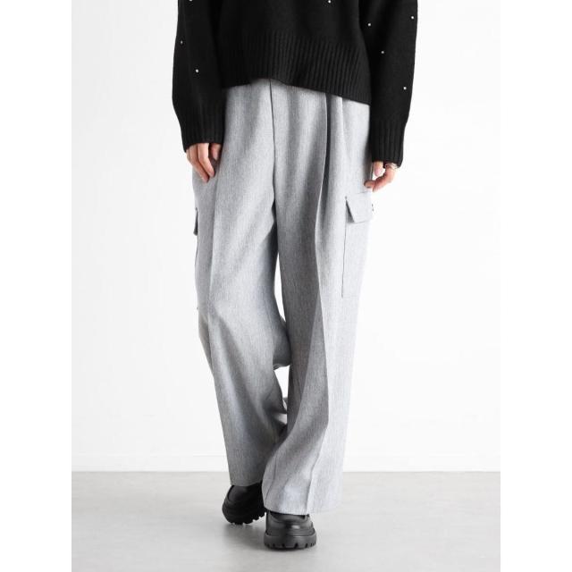 ヴァン（Vin）/ヘリンボーンカーゴパンツ