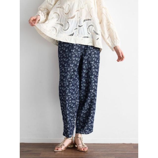 ヴァン（Vin）/ボタニカルジャガードデニムパンツ