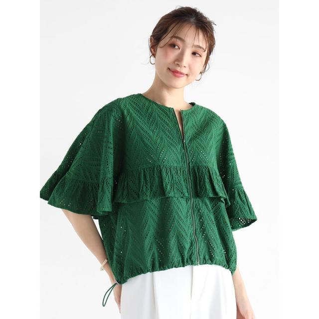 ヴァン（Vin）/ケープデザインシャツブルゾン