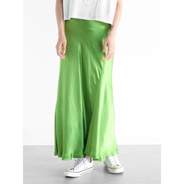 ヴァン（Vin）/サテンマーメイドスカート