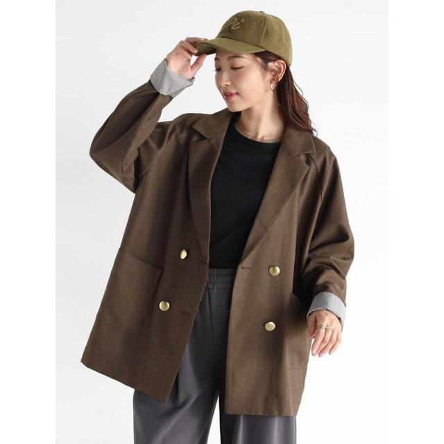 ヴァン（Vin）/ツイルテーラードジャケット