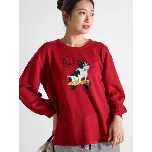 【NEW】ヴァン（Vin）/フレブルロゴニットトップス