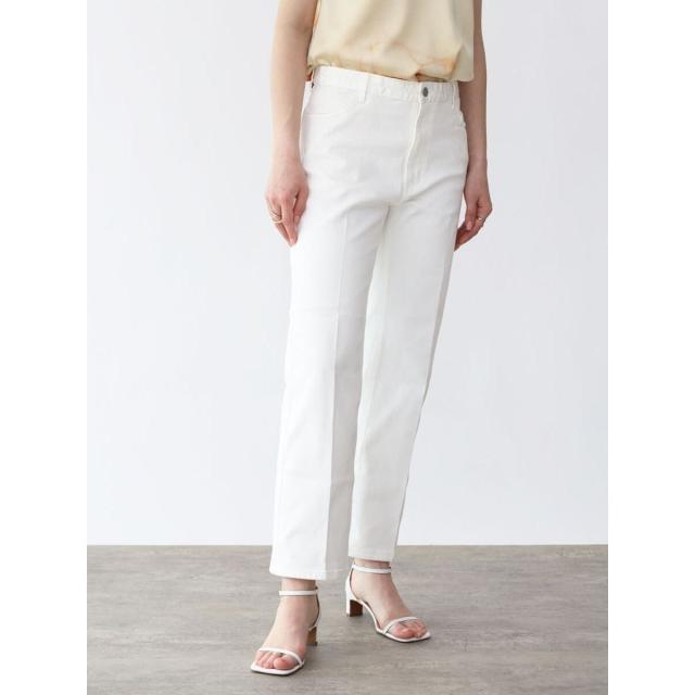 アーガ（Aga）/「04」アーガオリジナルセミフレアデニム(White color)