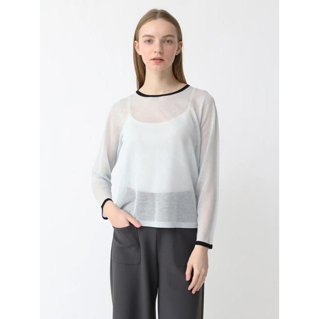 アーガ（Aga）/配色シアートップス