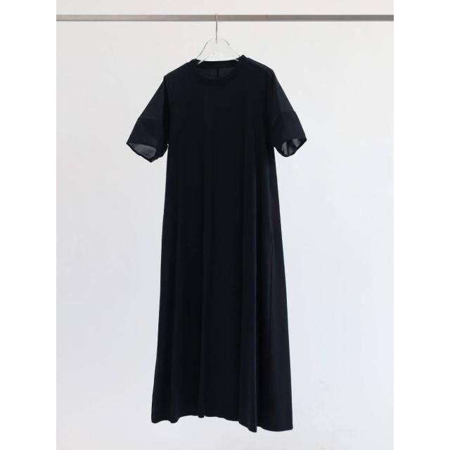 アーガ（Aga）/シアーバルーンスリーブフレアワンピース