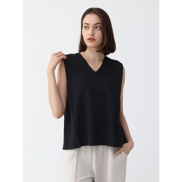 アーガ（Aga）/ショルダータックグリットニット