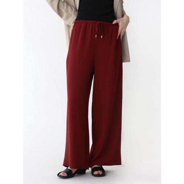 アーガ（Aga）/バックサテンイージーワイドパンツ