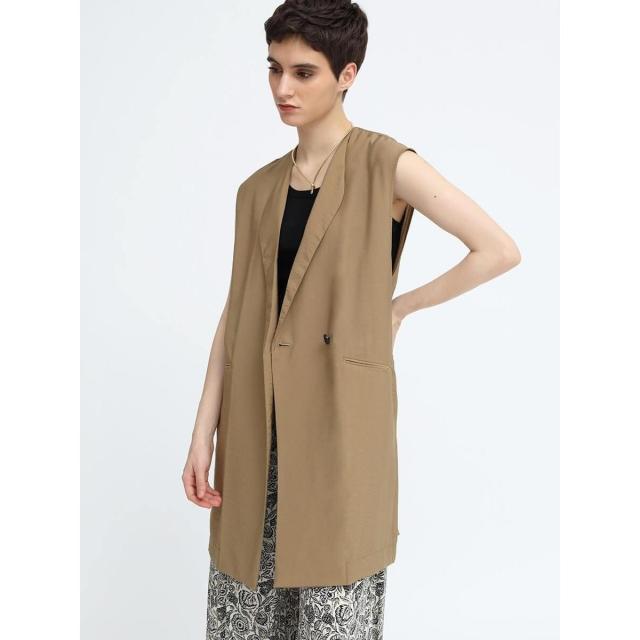 アーガ（Aga）/レーヨン混ミドルジレ