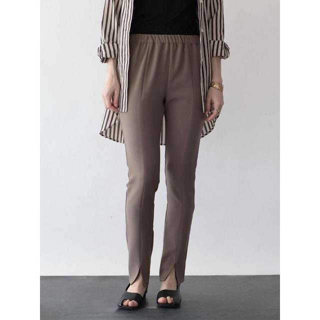 アーガ（Aga）/センタープレススリットパンツ