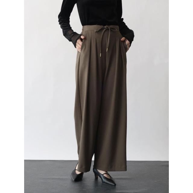 アーガ（Aga）/ドロストタックワイドパンツ