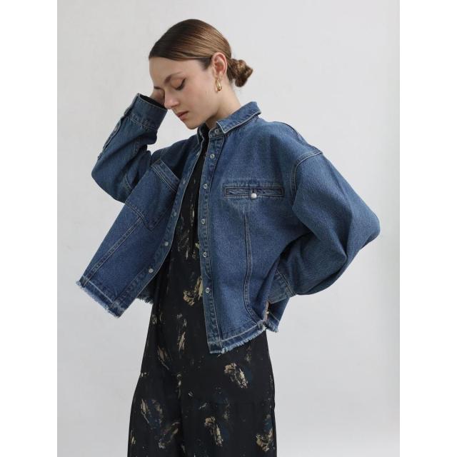 アーガ（Aga）/カットオフデニムジャケット