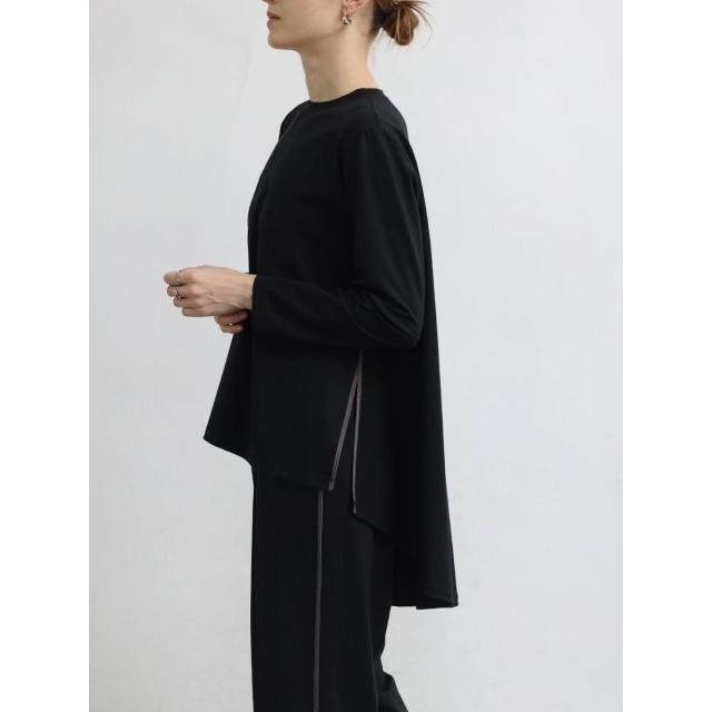 アーガ（Aga）/Aga×NORITAKE サイドスリットパイピングカットソー