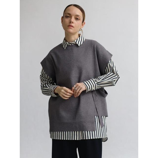 アーガ（Aga）/14Gソウバリリブニットベスト