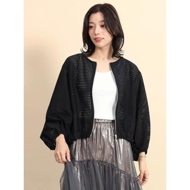 フェンネル（FENNEL）/メッシュジップブルゾン