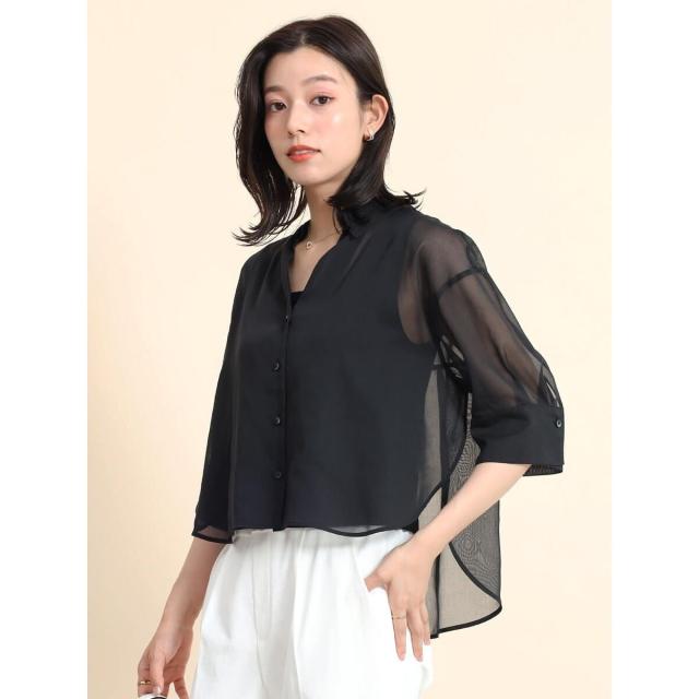 フェンネル（FENNEL）/バックリボンシアーシャツ